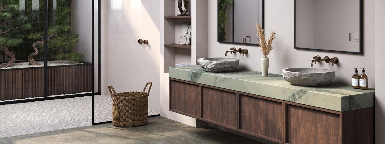 Caesarstone ICON 8477 Ocean Sage | Naturstein Risse