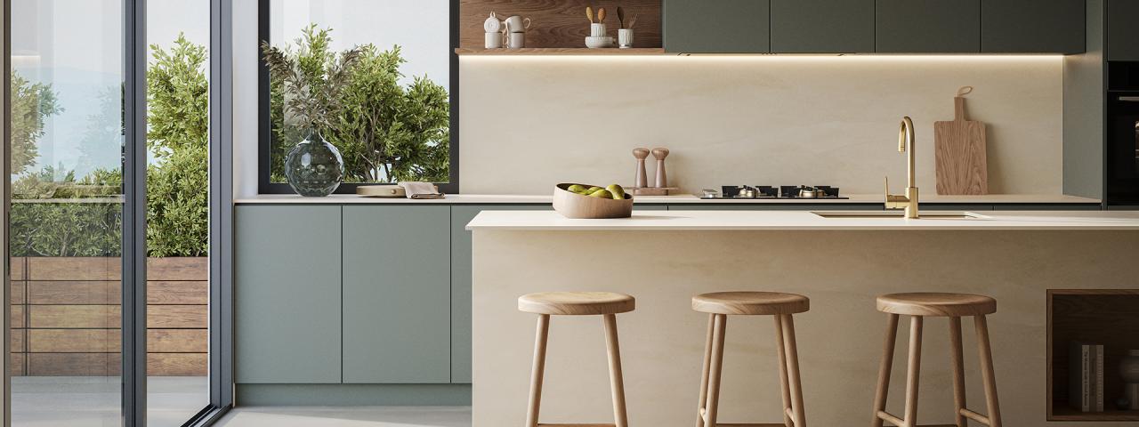 Caesarstone Porcelain 904 Lunaburst | Naturstein Risse