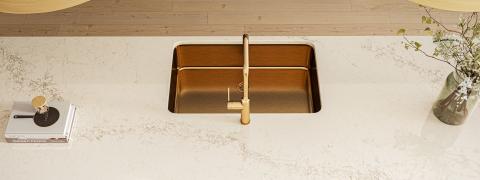 Caesarstone 5132 Celestial Sky | Naturstein Risse