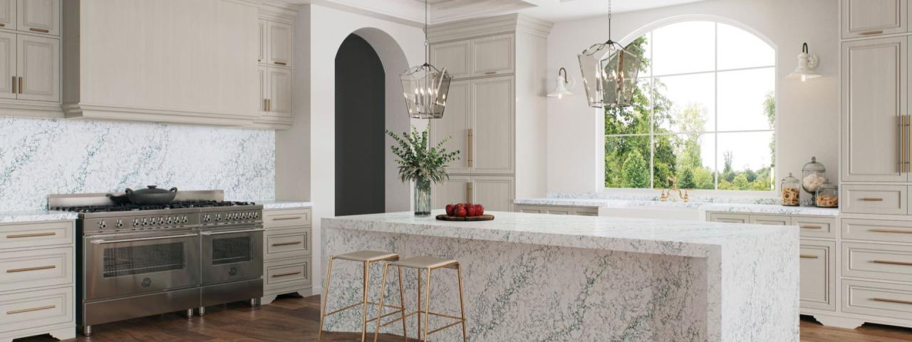 Caesarstone 5171 Arabetto | Naturstein Risse