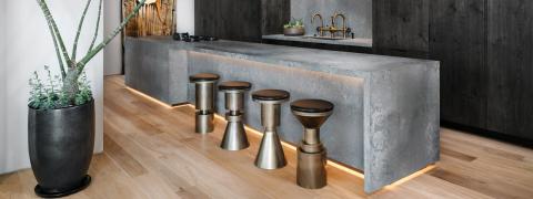 Caesarstone 4033 Rugged Concrete | Naturstein Risse