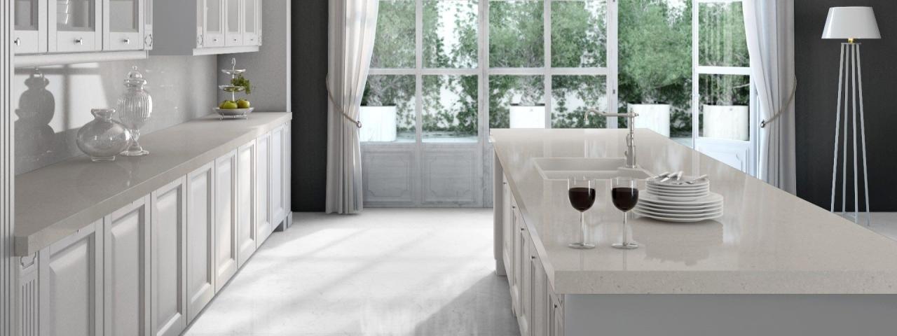 Caesarstone 4130 Clamshell | Naturstein Risse