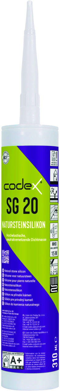 Codex SG 20 310 ml. jasmin - Natursteinsilikon | Naturstein Risse